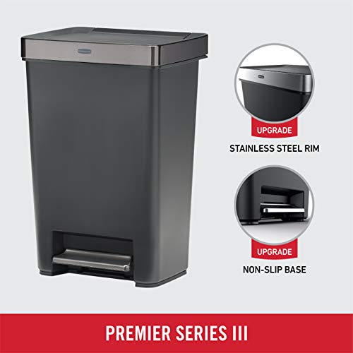 Rubbermaid Premier Series III - Bote de Basura para el hogar y la Coci ...