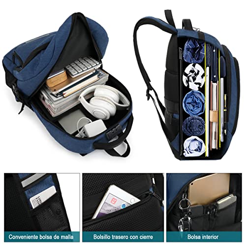 Mochila para portátil, VOICEPTT Mochila Antirrobo de Computadora Portá ...