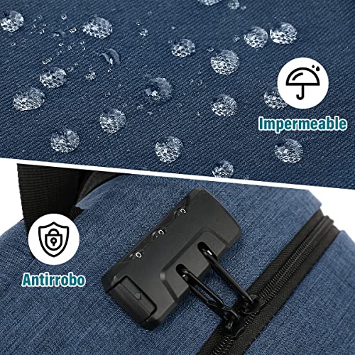 Mochila para portátil, VOICEPTT Mochila Antirrobo de Computadora Portá ...